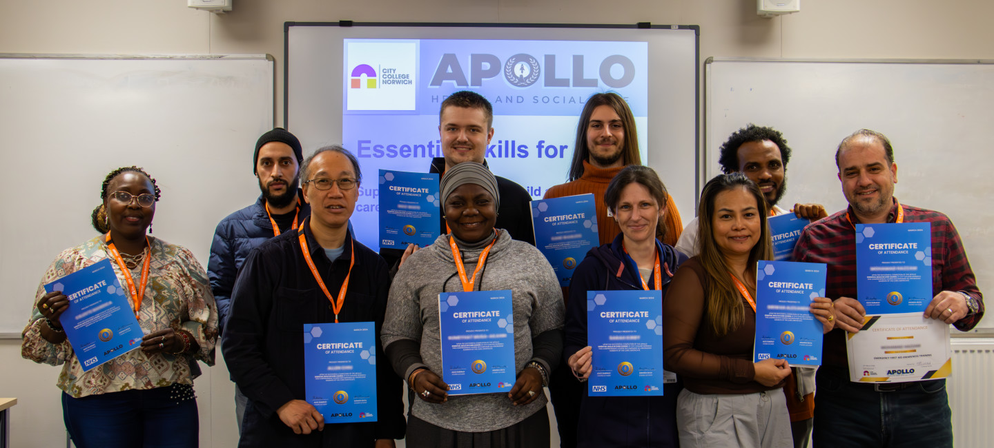 City College Norwich | Learners complete first step towards a career in ...